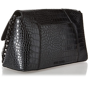 Steve Madden Alessa Croco Crossbody Bag, Black