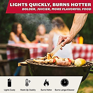 Rockwood, Lump Charcoal 100% Missouri Hardwood, 160 Ounce