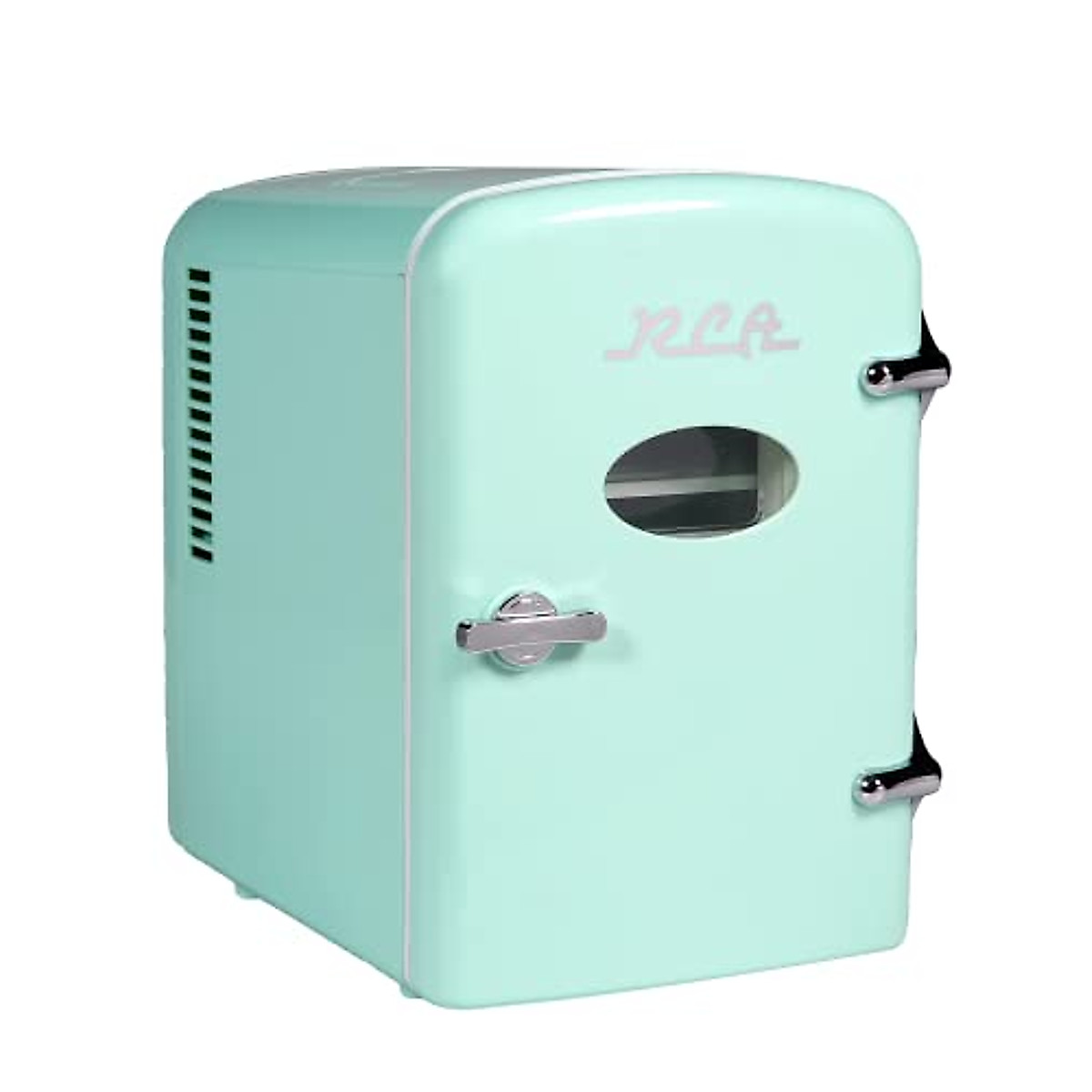 RCA RMIS129-MINT Mini Fridge, Mint, 0.15 cubic feet & RMIS129-YELLOW Mini Fridge, Yellow, 0.3 Cubic Feet