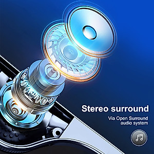 CatXQ Smart Bluetooth Audio Glasses | 2in1 Photochromic Sunglasses & Blue Light Filtering Lenses | HiFi Earmuff | Gradient Pink Sunglasses Lenses for Men Women [Optional Replacement Lens]