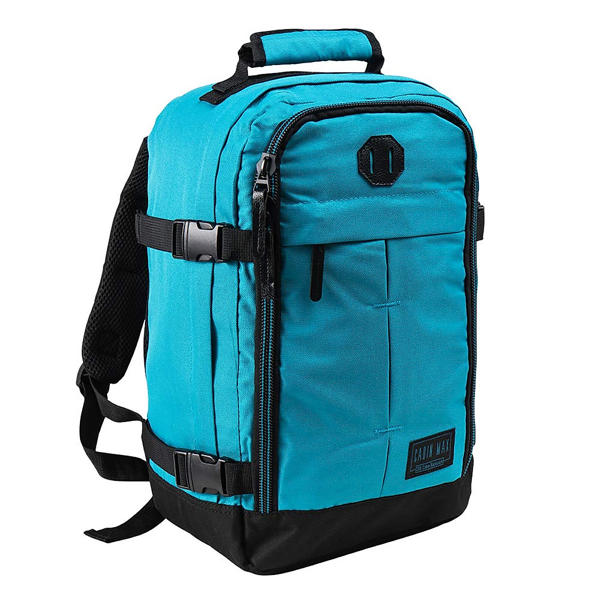 Cabin Max Metz Stowaway 20L Travel Bag 16x10x8inch (40x25x20cm) - Mini Backpack/Weekender Bag Ideal Underseat Carry on Luggage (Teal)