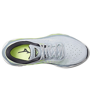 Mizuno womens Wave Horizon 6 Running Shoe, Heather-white, 9 US