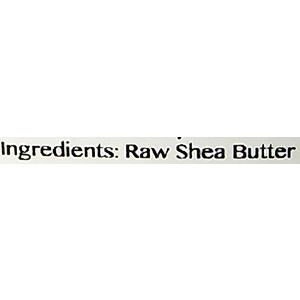 100% Pure Unrefined Raw SHEA BUTTER - from the nut of the African Ghana Shea Tree (28 oz)