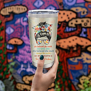 ZANIION Social Worker Gifts For Women Tumbler, Best Social Worker Gifts - Appreciation Gift For Social Workers - Funny Social Works Birthday Gift Ideas Coffee Cup 20oz