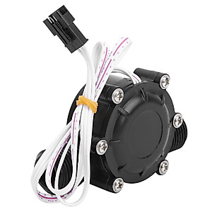 Kadimendium 3 Phase Hydro Generator AC 0-20V Multipurpose Water Turbine Generator Brushless Waterproof Water Flow Generator for Shower Head