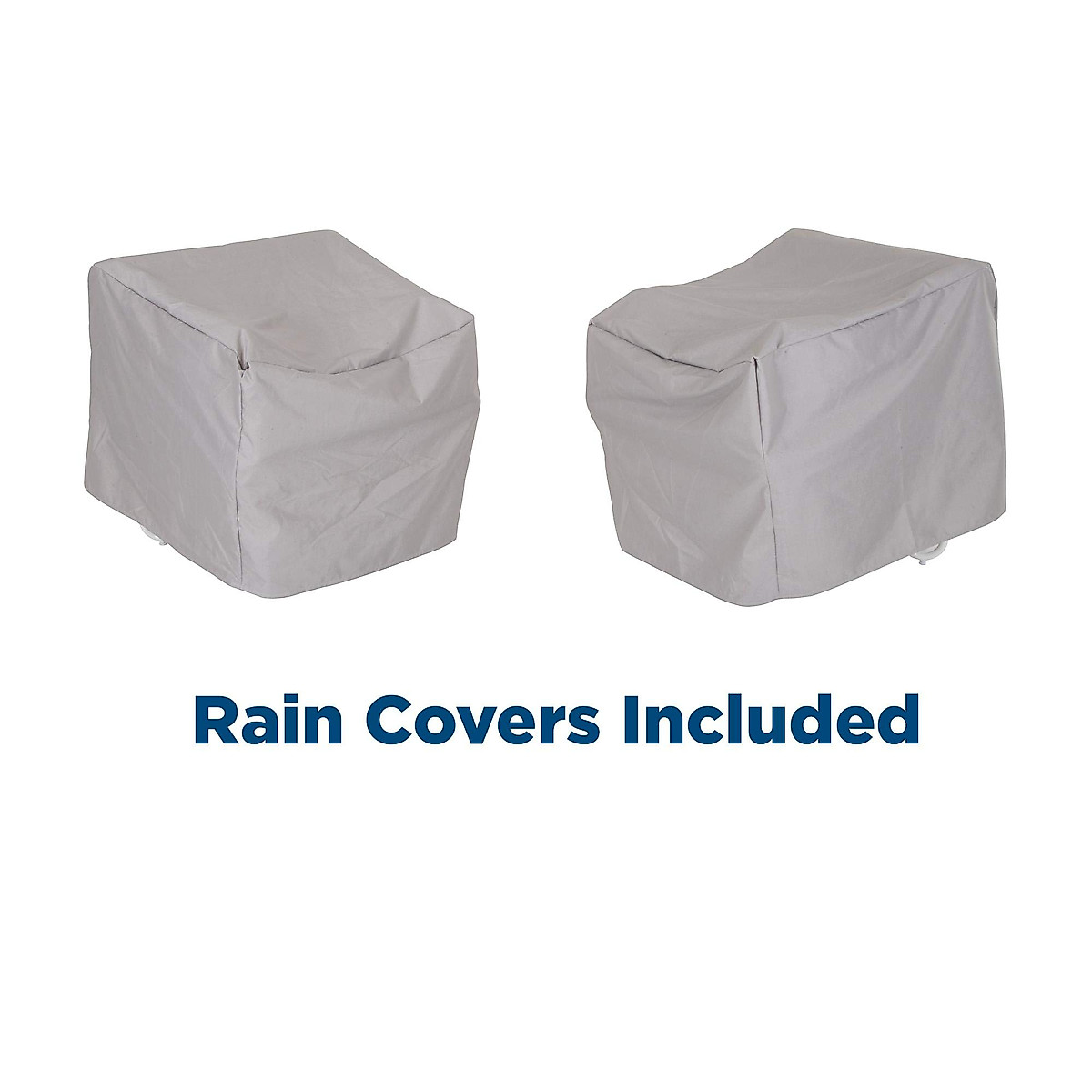 Novogratz Poolside Gossip Collection, Teddi Outdoor Lounge Chairs, 2-Piece, Aqua Haze