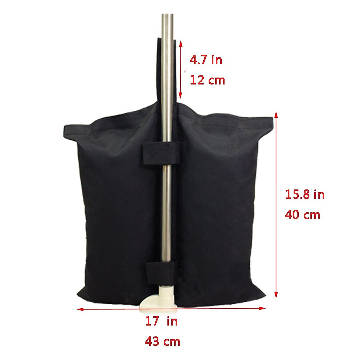 YELAIYEHAO 4 PCS Weights Bag for Pop up Canopy Tent Weighted Feet Bag Sand Bag (17x15.8 inch)