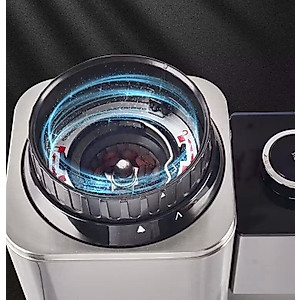 SHIDIAN Anti-static Conical Burr Coffee Grinder Stainless Steel Electric Coffee Beans Grinder Burr