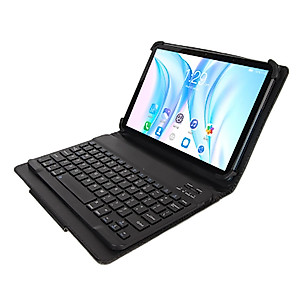 DAUZ 10.1 Inch Tablet PC, 2.4G 5G WiFi Connection 100‑240V USB C Charging Port 5 Point Touch Screen Tablet 8GB RAM 256GB ROM 8 Core Processor for Office (US Plug)