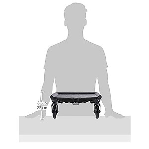 Baby Jogger Glider Board for City Mini 2, City Mini 2 Double, City Mini GT2, City Mini GT2 Double, City Select, City Select 2 and City Select LUX Strollers, Black