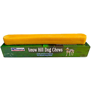 Snow Hill Himalayan Yak Cheese Dog Chews Triple XL Monster 13-14 Oz / 11-13 in Grade A Quality Healthy Yak Cheese Treats Keeps of Himalayas, Nepal