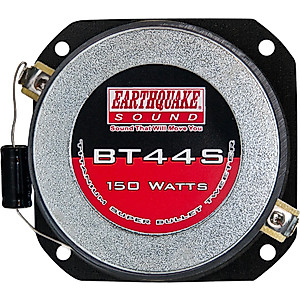 EARTHQUAKE Sound BT44S Car/Pro Audio 3.5-inch Titanium Dome Super Bullet Tweeter, 1" Voice Coil, 150W MAX (Pair)