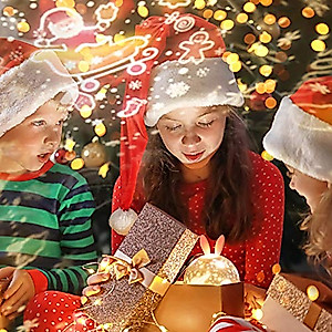 Night Light for Kids,Rotating Starry Night Light Projector with Remote Control,6 Films,USB Rechargeable,Soothe Musics,Bedside Lamp Nursery Light for Baby,Boys,Girls Birthday,Christmas Gift (White)