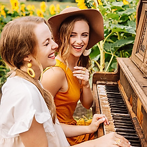 STORYJEWELLERY Story Jewellery Sunflower Ring for Women, Gold Plated Sunflower Ring for Girl, You Are My Sunshine Ring for Women, Birthday Christmas Valentines Gifts Rings for Girls(all, silver 10)