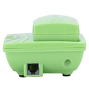 Mini Home Phone Landline Wired Green Telephone Desk Corded Phone Desktop Phone for Home Office Hotel,Telephone Line Power Supply, no Additional Power Supply Required