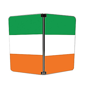 MightySkins Skin for Microsoft Surface Duo - Irish Flag | Protective, Durable, and Unique Vinyl Decal wrap Cover | Easy to Apply, Remove, and Change Styles | Made in The USA