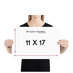 Bashful Bunny Floral Crown 11x17 (Unframed) Baby Nursery Wall Decor Prints (Option 1)