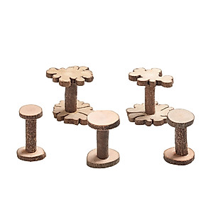 LAZACA Wood Craft Kits DIY for Kids Ages 5-20 Wooden Art Paint Bulk Crafts Garden Playset Loose Parts Play Materials L/21X17X4cm