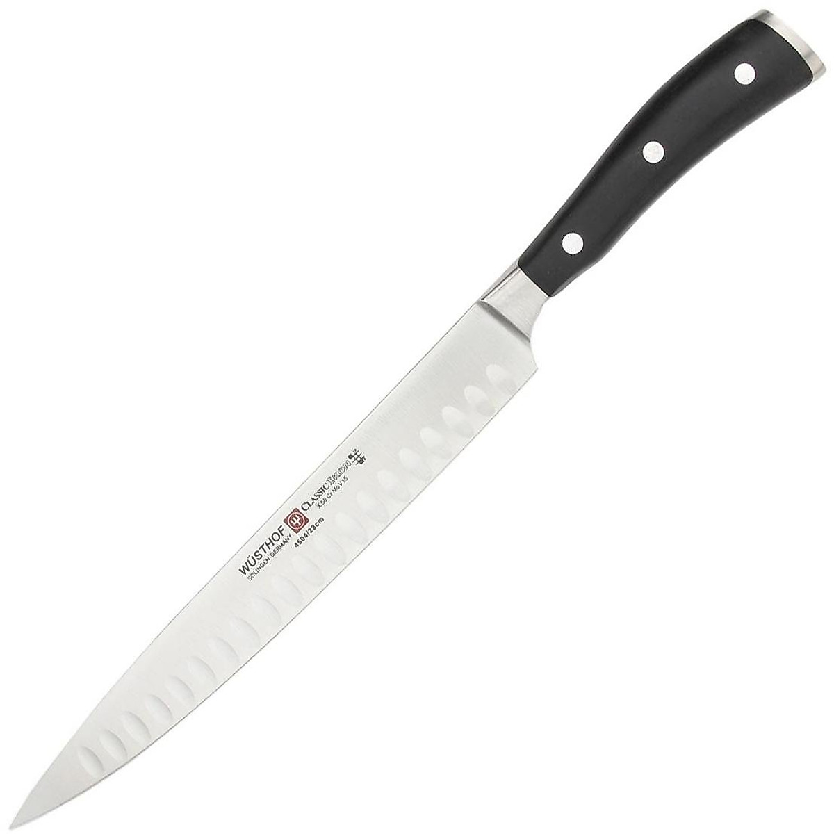 Wusthof Classic Ikon 9” Hollow Edge Carving Knife 4504-7/23