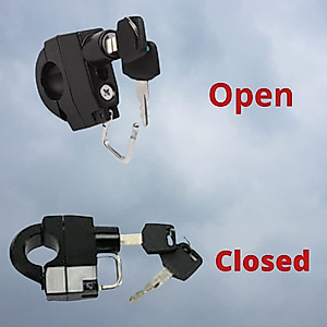 Motorcycle Helmet Lock, Universal Motorcycle Helmet Lock, Motorcycle Helmet Anti-Theft Lock, Motorcycle Helmet Anti-Theft Accessory