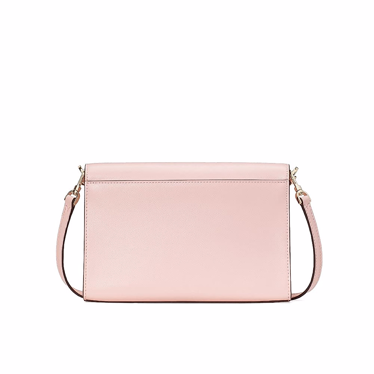 KATE SPADE CARSON CONVERTIBLE CROSSBODY SHOULDER LEATHER BAG IN LIGHT CREPE