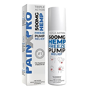 PainxPro Max Strength Relief Freeze Cream - 3.4 oz - Natural Muscle and Joint Recovery - Muscle Strain and Joint - Muscle Recovery - Back and Neck