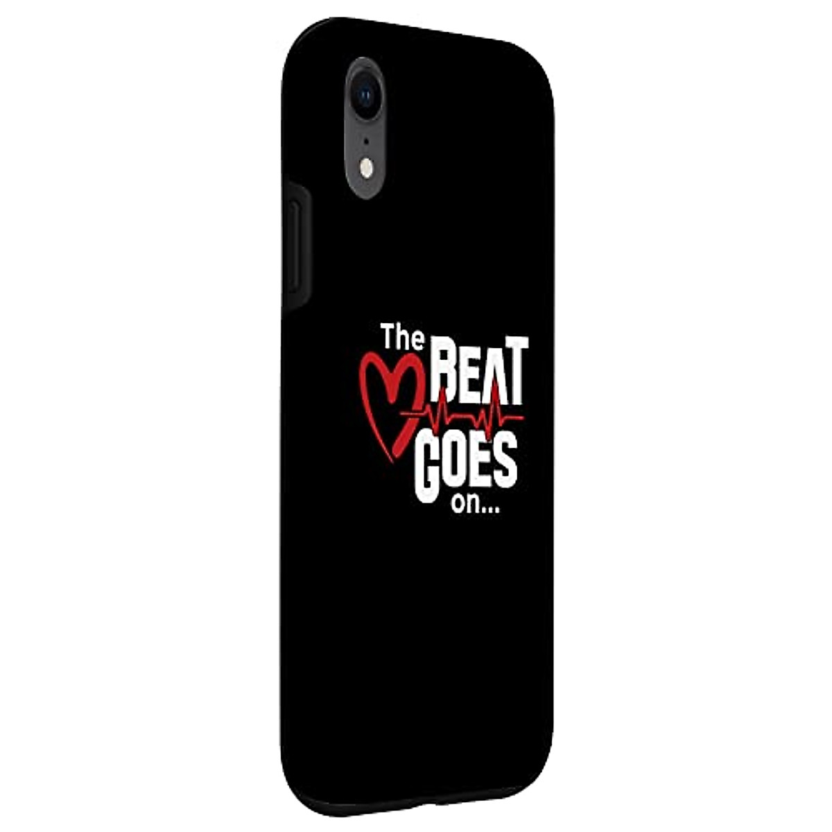 iPhone XR The Beat Goes On Open Heart Surgery Survivor Heart Warrior Case