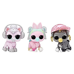 L.O.L. Surprise! LOL Surprise Glitter Color Change Pets with 5 Surprises- Collectible Pet Including Glittery Accessories, Holiday Toy, Great Gift for Kids Girls Boys Ages 4 5 6+ Years Old