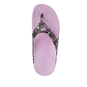 Alegria Women's Ode Recovery Thong Sandal Wild Flower 8-8.5 M US