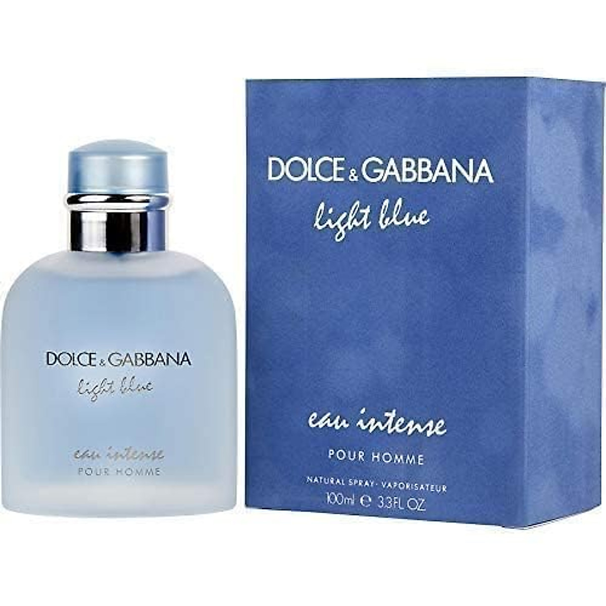 Light Blue Eau Intense pour Homme by Dolce & Gabbana for Men - Eau de Parfum, 100 ml