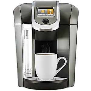 Keurig K575 Coffee Maker, Single Serve K-Cup Pod Coffee Brewer, Programmable Brewer, Platinum