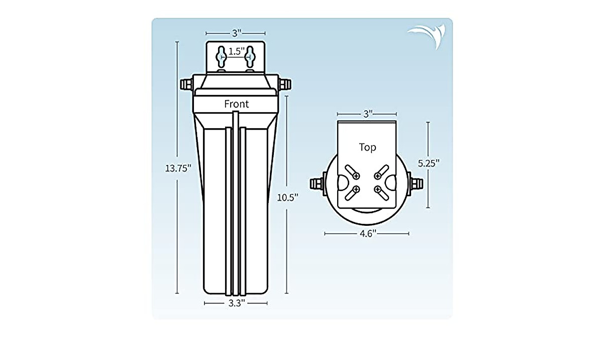 AquaticLife Carbon Plus Water Filter for RO Systems | Chloramine Reduction