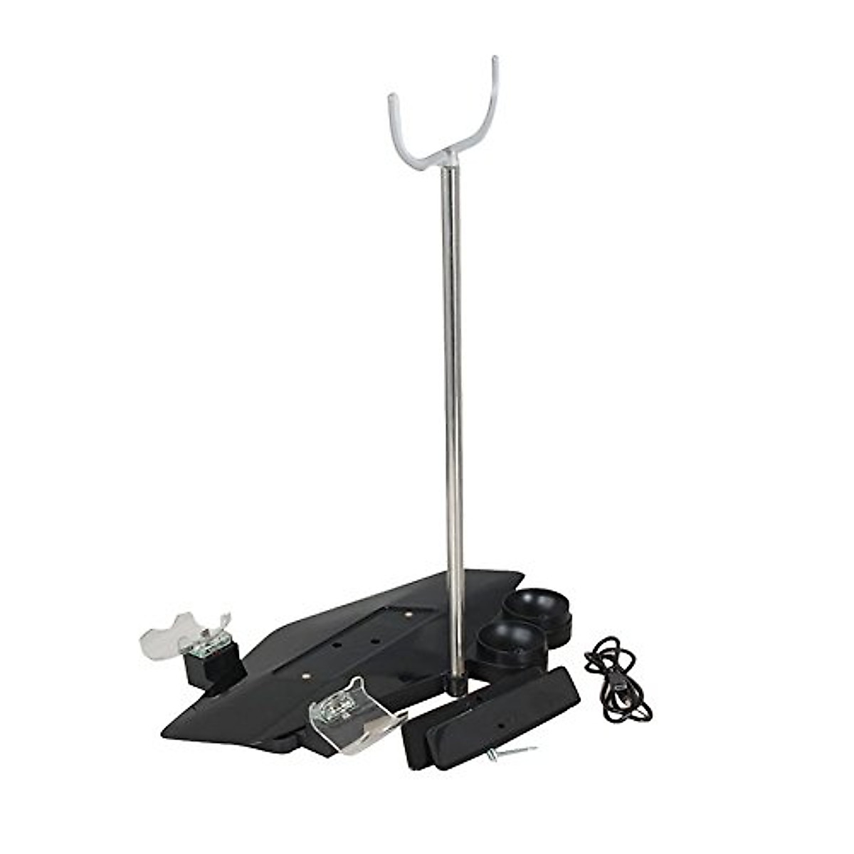 Bracket Fits Sony PlayStation VR Stand VR & PS4 PRO/Slim 5 in 1 Charging Station Muti-Functional Base Stand by Hermitshell