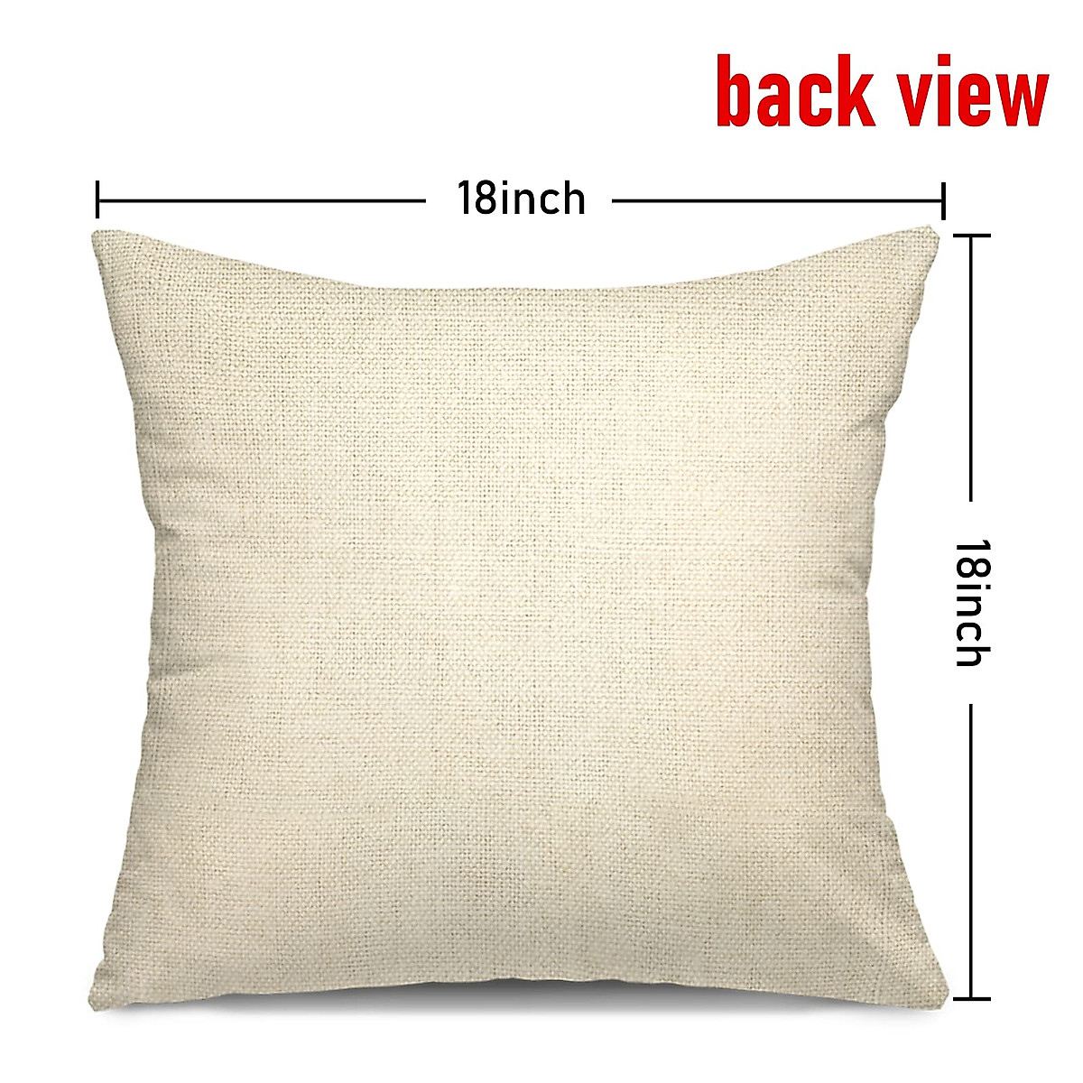 YGEOMER 18x18 Spring Pillow Covers, Set of 4 Pillow Covers, Spring Summer Farmhouse Outdoor Pillow Covers Green Garden Linen Cushion Case for Home Decor