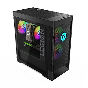 Lenovo Legion Tower 5i - 2022 - Gaming Desktop - NVIDIA GeForce RTX 3060 - Intel i7-12700 - RTX 3060-32GB RAM - 1TB SSD + 1TB HDD - Win 11 - Black