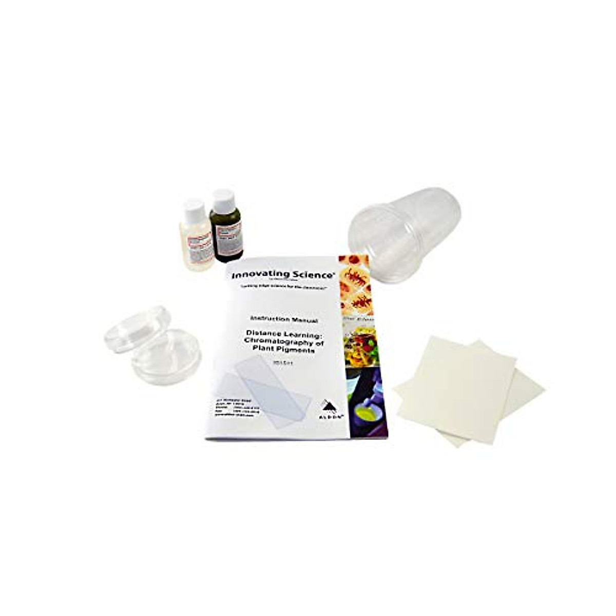 Chromatography of Plant Pigments: Distance Learning Kit - Explore The Roles of Hidden Pigments Extracted from Plants - Innovating Science