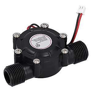 Mini Water Turbine Electric Generator, Hydro Power Converter Brushless Electricity Generator, 12V DC Output Hydroelectric Power Supply for Shower Light Outdoor Camping