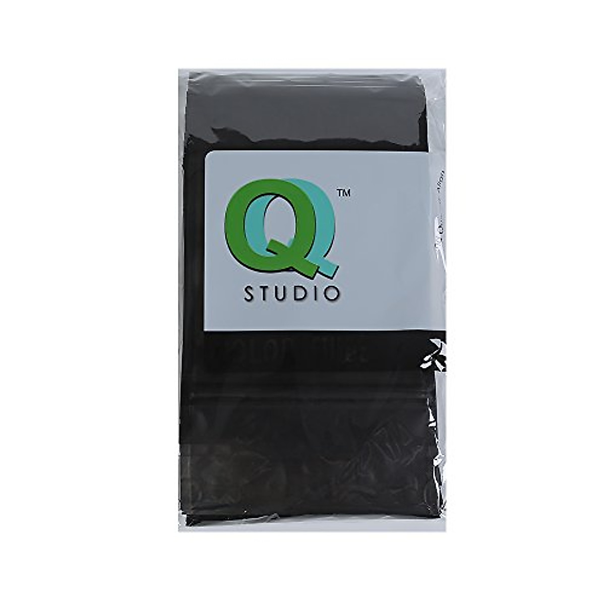 QQ Studio 100PCS Matte Double-Sided Colored Stand-Up Resealable QuickQlick™ Bags (8.5x13cm (3.3x5.1"), Black)