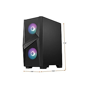 MSI Codex R 10-003BUS, Intel B460, 550W 80 Plus Bronze, Forge 100R Desktop Barebone