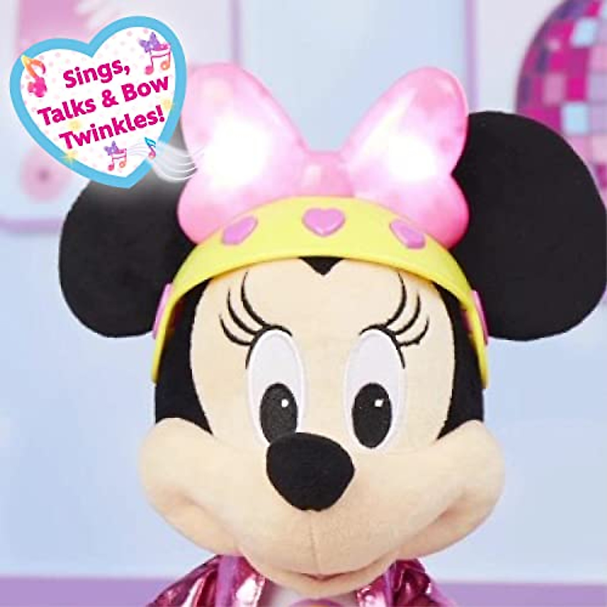 Disney Junior Minnie Mouse Roller-Skating Party Minnie Mouse, Lights, Talking, Singing, Motion