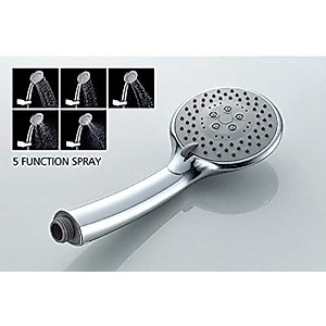 Kitchen Taps Bathtub Faucet With Handheld Wall Mounted Long Spout Shower Bathroom Faucet Mixer Bath Shower Bathtub Faucets