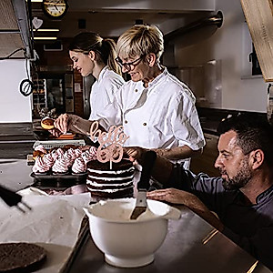 1 Pack Hello 60 Cake Topper Glitter 60th Birthday Cake Pick Sixty Years Old Cheers to 60 Years Cake Decoration for Happy 60th Birthday Wedding Anniversary Cake Decorations Party Supplies Rose Gold