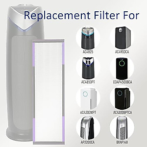 3 Pack FLT4850PT True H13 HEPA Replacement Filter B Pet, Compatible with G-Guardian AC4825, AC4820, AC4850, AC4870, CDAP4500, AC4900, AC4300, AP2200, 3 HEPA & 6 Activated Carbon Pre-Filters.