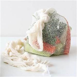 CM 24" 100% Cotton Soup Bags For Making Soup Stock 10ct (10)