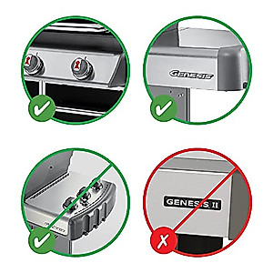 Weber Porcelain-Enameled Cast-Iron Cooking Grates, 19.5" x 12.9"