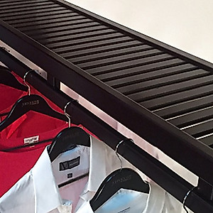 John Louis Home 12in. Deep Woodcrest Simplicity Organizer, Espresso Finish