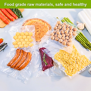 MAGIC SEAL Vacuum Sealer Bags, 3 Rolls 12’’ × 16.4’ Textured Vac Seal Bags for Food Storage or Sous Vide, BPA Free, Commercial Grade - NOT Work with MAGIC SEAL MS175 Vac Sealers