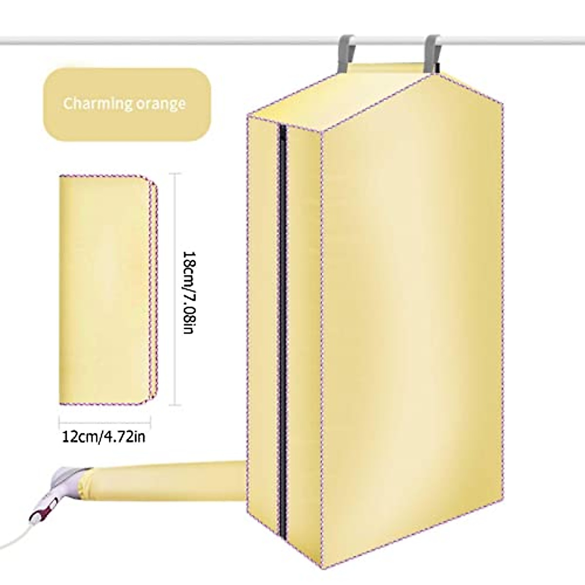 Activane Portable Clothes Dryer, Electric Air Clothes Dryer Bag, Folding Fast Drying Machine,Travel Light Dryer, for Household Apartment