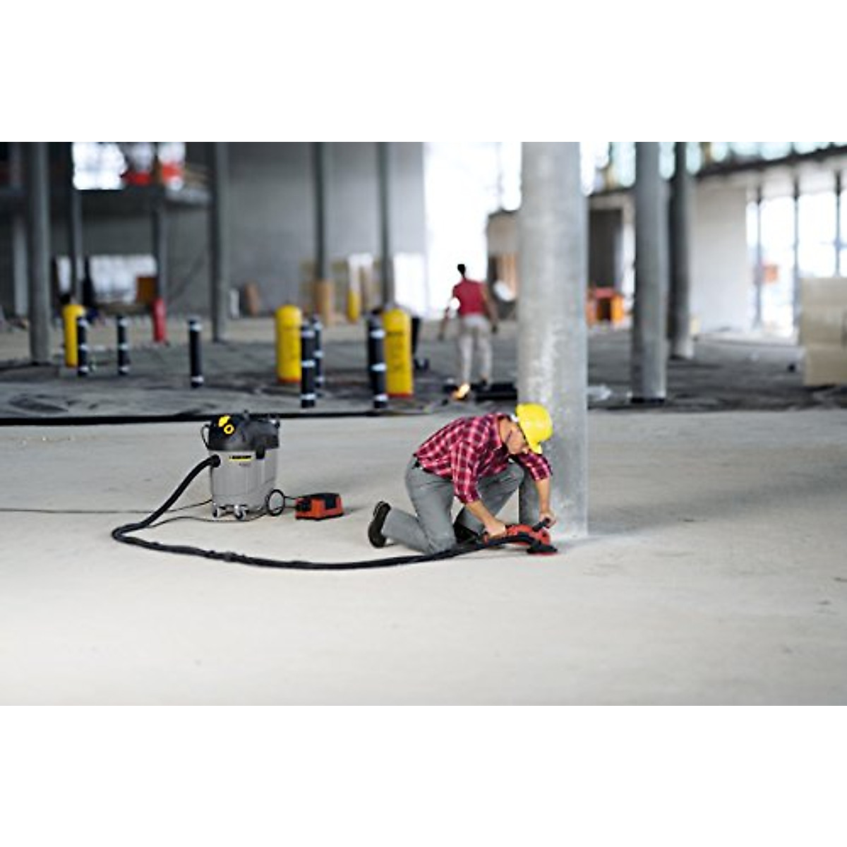 Kärcher - Commercial Wet Dry Vacuum Cleaner - NT Tact Te 45/1 - Tact Filter Cleaning System - Compact Flat Pleated Filter - 10 Gallon