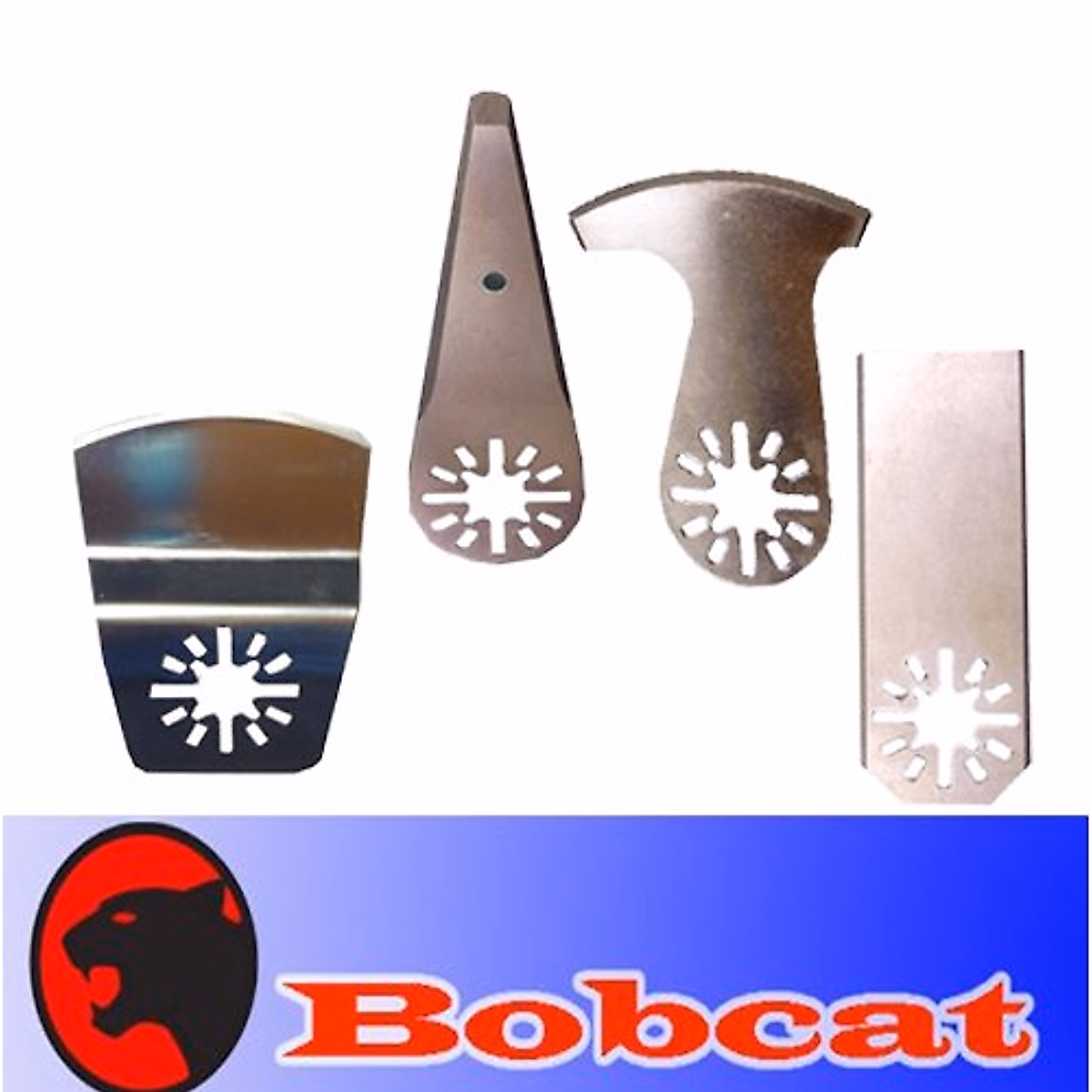 4 Stainless Steel Side Scraper w/ Sharping Edge Oscillating Multi Tool Saw Blade for Fein Multimaster Bosch Multi-x Craftsman Nextec Dremel Multi-max Ridgid Dremel Chicago Proformax Blades